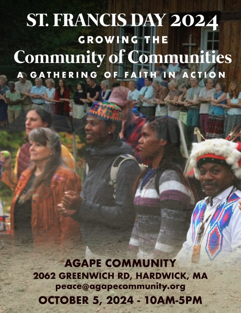 Events from February 15 - November 12, 2022Agape Community